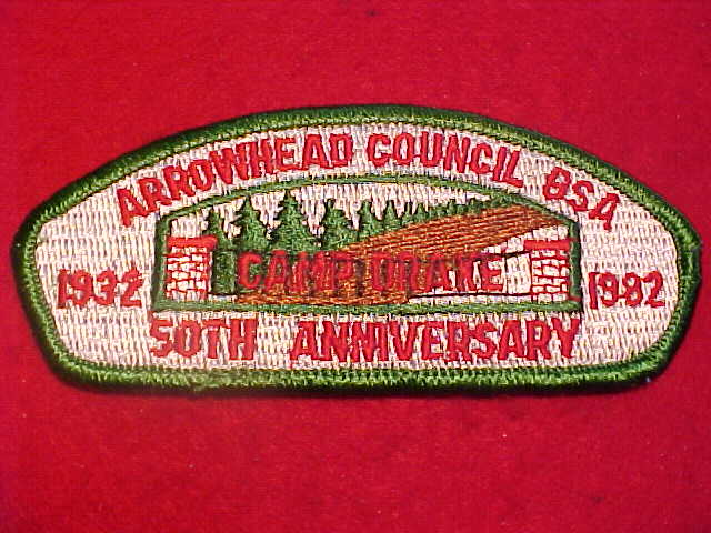 ARROWHEAD CSP SA-5AB 1932-1982, CAMP DRAKE, 50TH ANNIV. – Streamwood.net