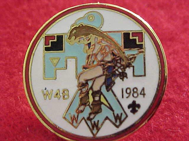 1984 W4B SECTION CONCLAVE PIN – Streamwood.net