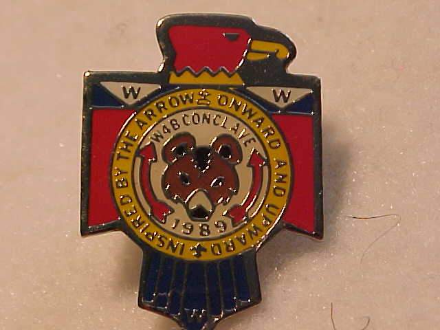 1989 W4B SECTION CONCLAVE PIN – Streamwood.net