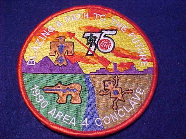 1990 W4 SECTION CONCLAVE PATCH – Streamwood.net
