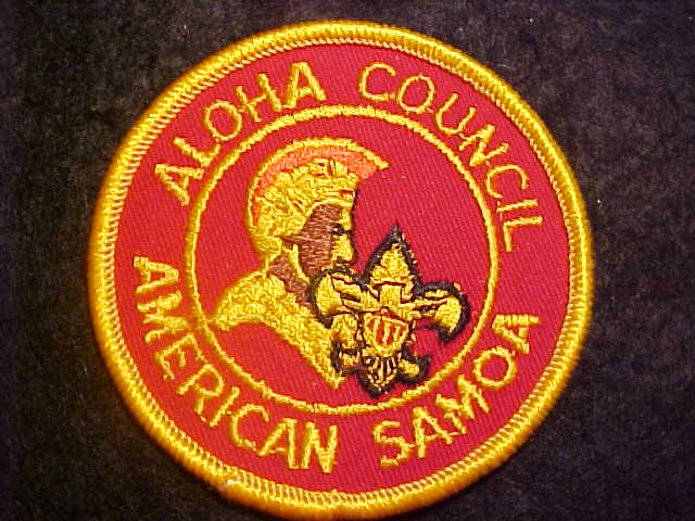 AMERICAN SAMOA DISTRICT PATCH, ALOHA COUNCIL, PB – Streamwood.net