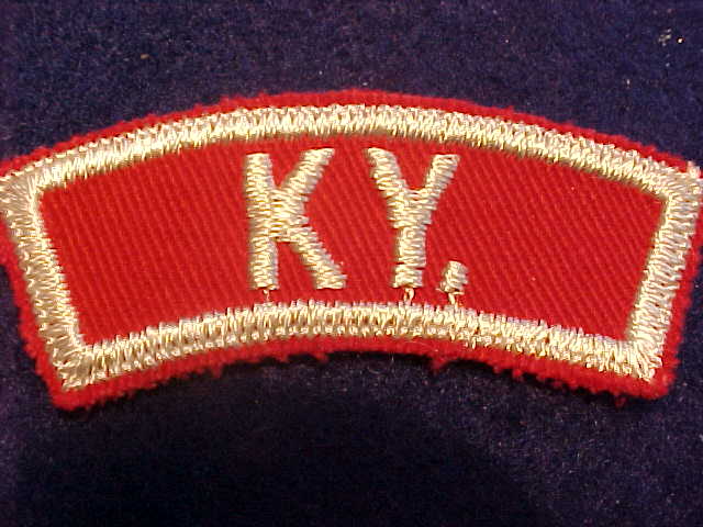 KY. RED/WHITE STATE STRIP, MINT – Streamwood.net