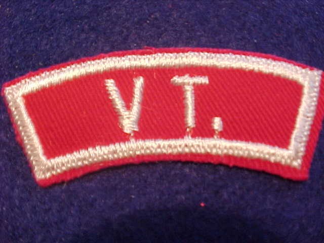 VT. RED/WHITE STATE STRIP, MINT – Streamwood.net