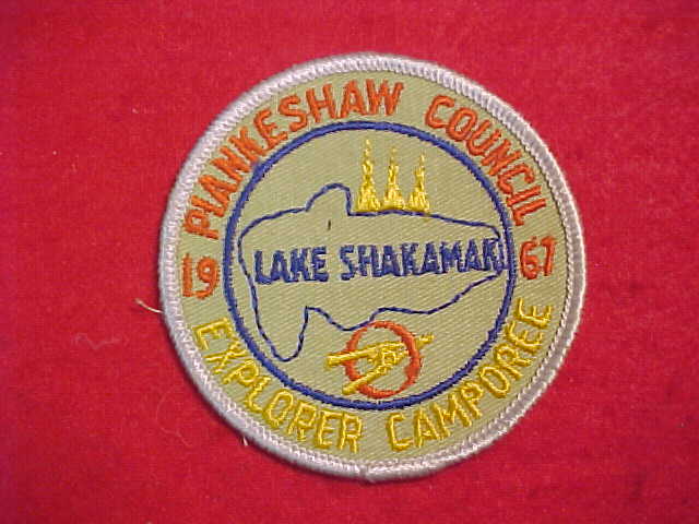 1967 PIANKESHAW COUNCIL, EXPLORER CAMPOREE, LAKE SHAKAMAK – Streamwood.net