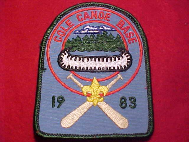 COLE CANOE BASE, 1983 – Streamwood.net