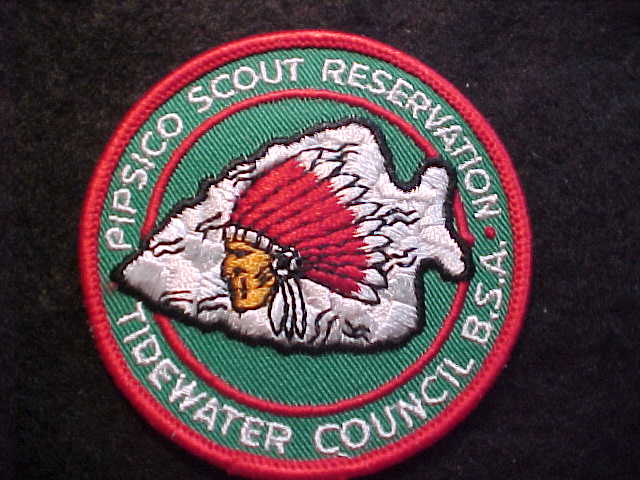 PIPSICO SCOUT RESV., 1960'S, TIDEWATER COUNCIL – Streamwood.net