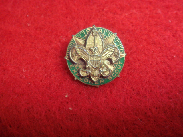 Explorer Scout Universal Lapel Pin 1935-49 15MM Diameter Markered "Ste ...