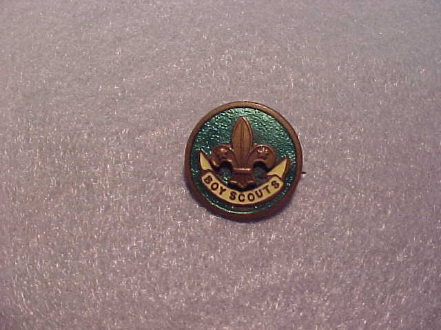 British Scoutmaster pin, post WWII, 20mm diam. – Streamwood.net