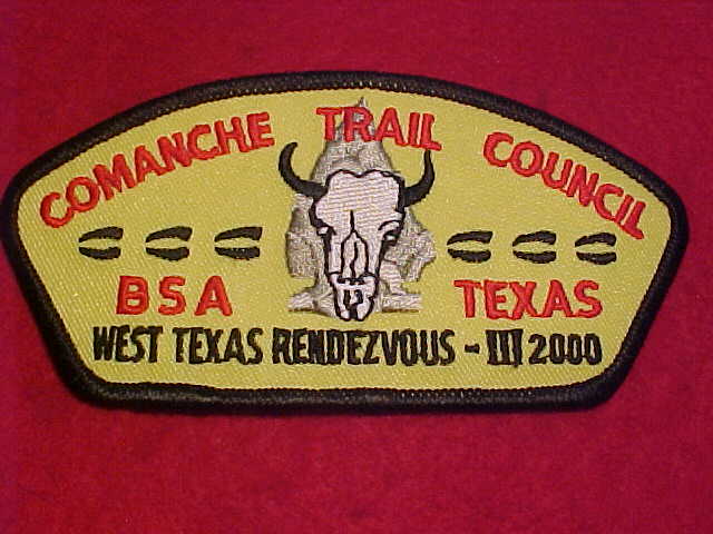 COMANCHE TRAIL C. TU-A, WEST TEXAS RENDEZVOUS - III 2000 – Streamwood.net