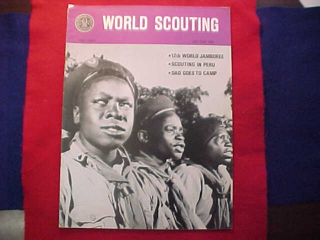 1967 WJ MAGAZINE, "WORLD SCOUTING", OCT. - DEC. 1967, W/ 67 WJ PHOTOS ...